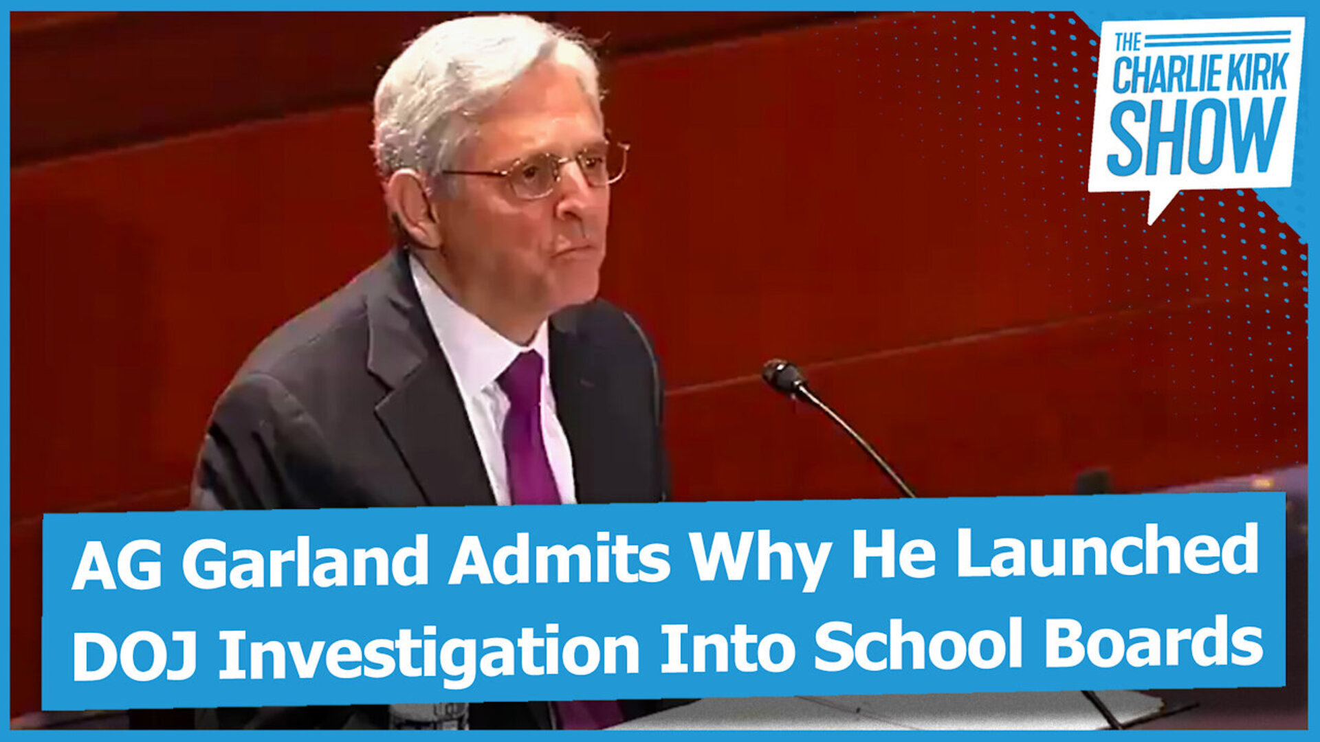 Garland On Why He Launched Investigation Into Parents | Salem News Channel