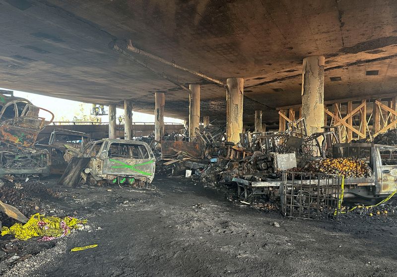 Los Angeles freeway damaged by arson reopens ahead of schedule | Salem ...
