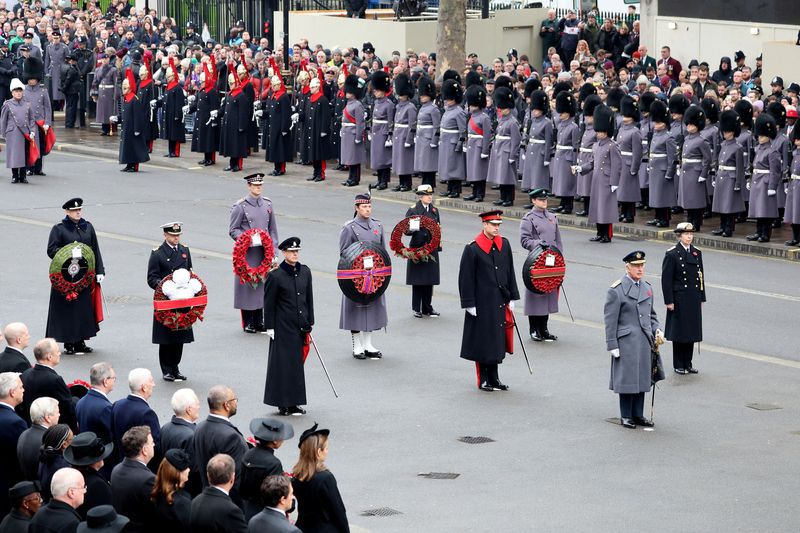 King Charles, UK PM Sunak lead remembrance services after day of ...