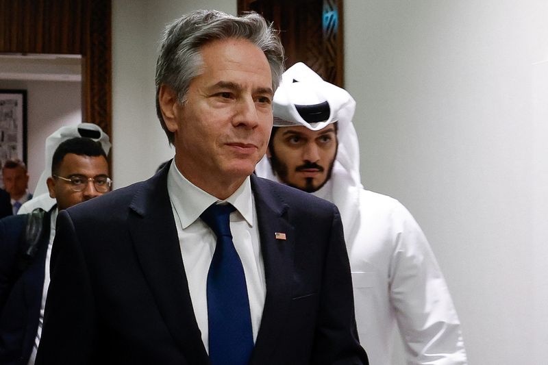 Blinken meets Arab leaders in diplomatic push over Gaza war | Salem ...