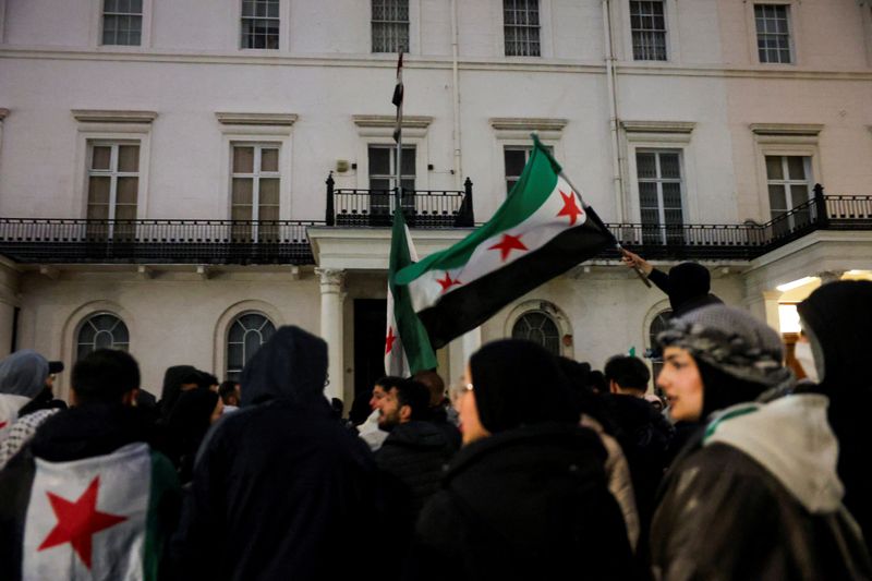 Factbox-Syrian rebel supporters hoist flags at embassies abroad | Salem ...