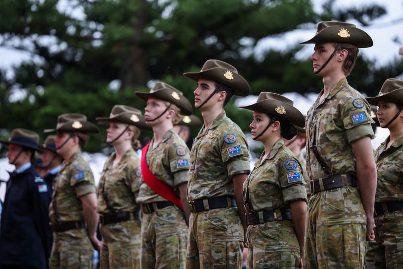 Australia and New Zealand honour military in Anzac Day memorial ...