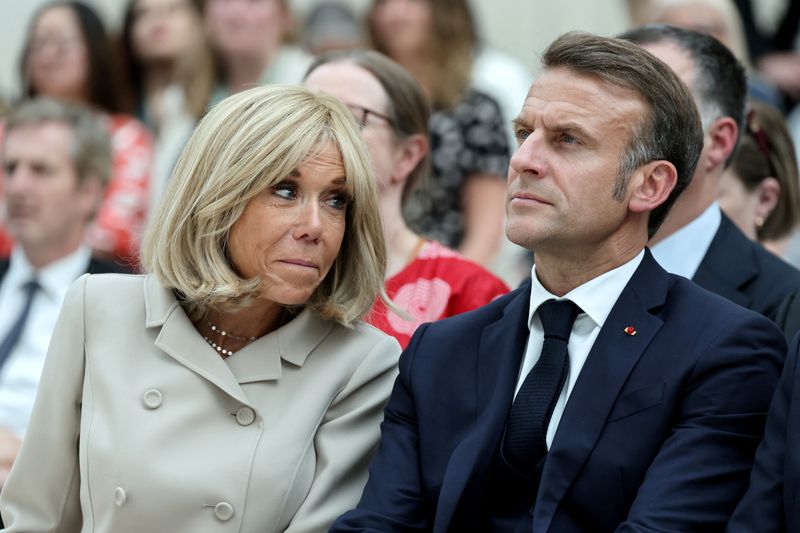French president Macron sues influencer over claim France’s first lady ...
