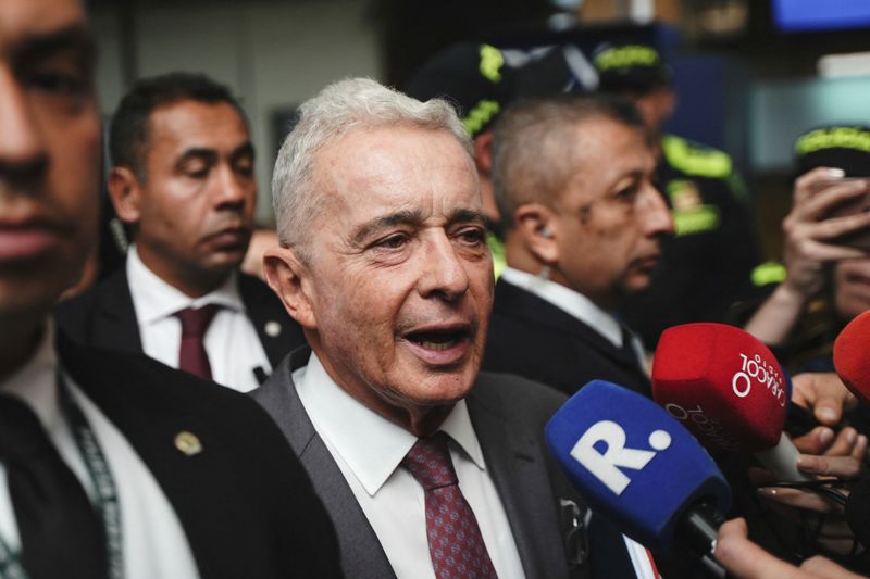 Court rejects house arrest for Colombia ex-president Uribe during ...