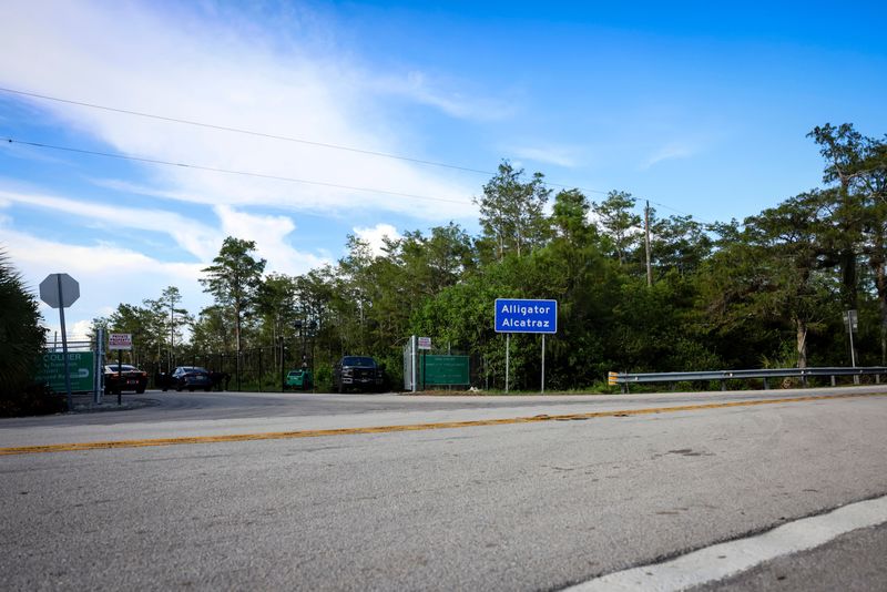 Judge orders temporary halt to construction at ‘Alligator Alcatraz’ detention center, AP reports ...