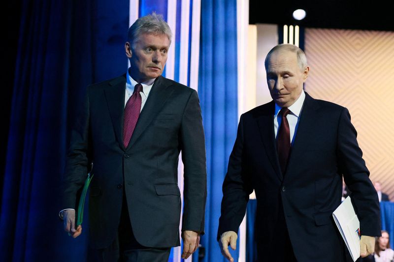 Kremlin says U.S. intelligence perception of Putin’s aims as reported ...